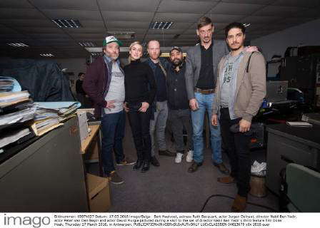 Bert Haelvoet, actress Ruth Becquart, actor Jurgen Delnaet, director ...