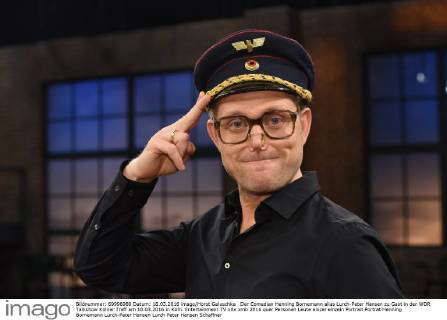 Der Comedian Henning Bornemann alias Lurch-Peter Hansen zu Gast in der ...