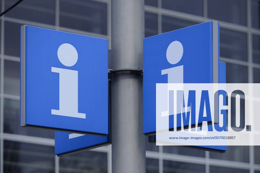 Schild, Information, Messegelaende, Messe, Hannover, Niedersachsen ...