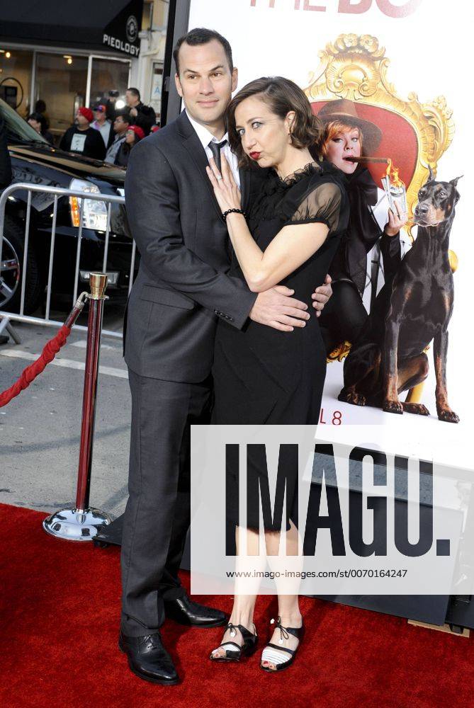 Kristen Schaal & husband Rich Blomquist THE BOSS FILM PREMIERE Los ...