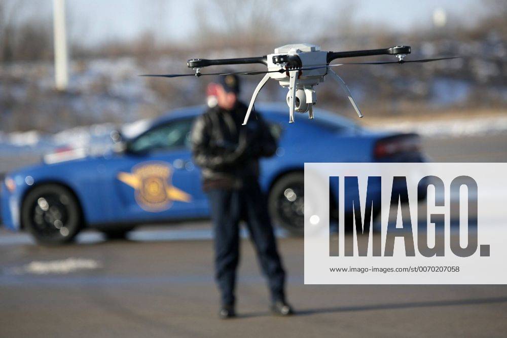 Michigan, MI, U.S. - Michigan State Police Pilot Sgt. Matt R. Rogers ...