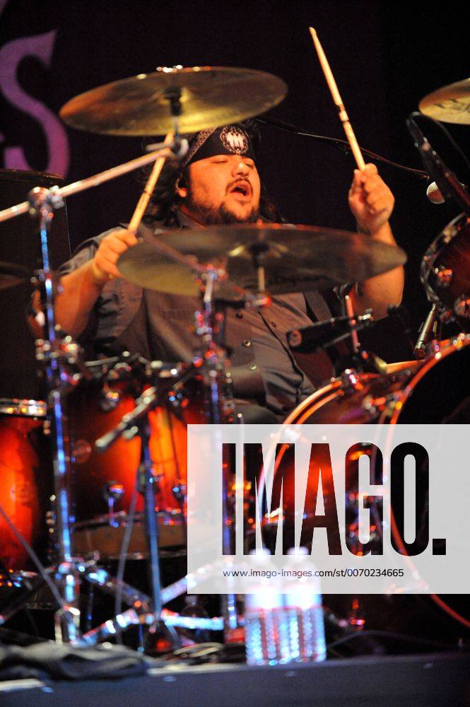Los Angeles, CA, USA - Musician-RINGO GARZA, JR, drummer and vocals of ...