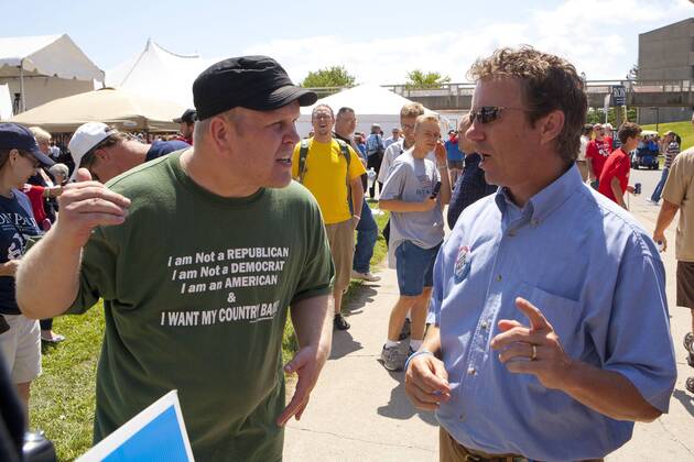 Aug. 13, 2011 - Ames, Iowa, United Kingdom - U.S. Senator RAND PAUL, son of Presidential candidate