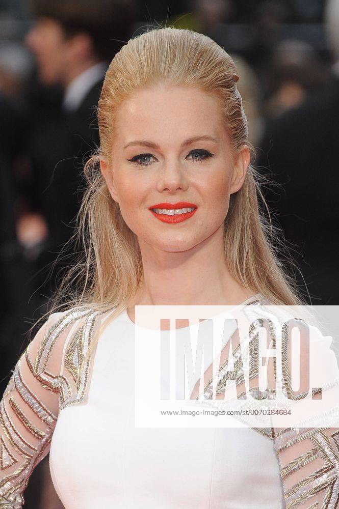 British actress and singer Amy Lennox attending The Olivier Awards 2016 ...