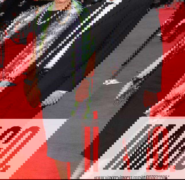 English actress Natasha Pyne and her husband, English actor Paul Copley ...