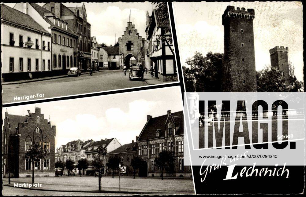 Lechenich Erftstadt, Herriger Tor, Schloß,Marktplatz !AUFNAHMEDATUM