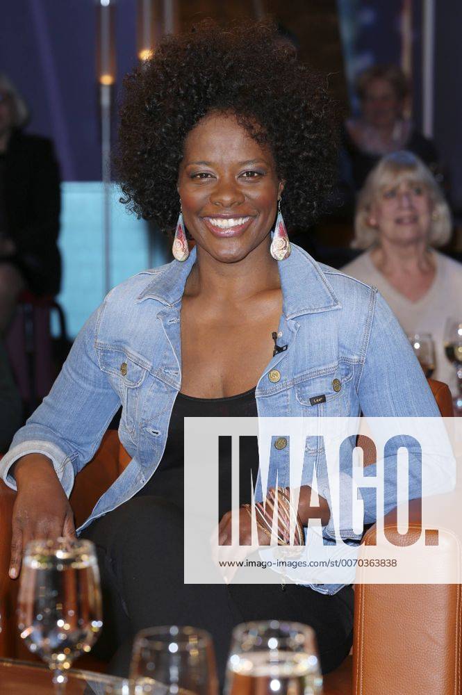 Denise M Baye bei der Aufzeichnung der NDR Talk Show im Studio Lokstedt ...