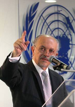 Feb. 21, 2011 - Mexico - G20021170.JPG.MÆ’XICO, D.F.-Superva-DF. El Premio Nobel de Qumica, Mario