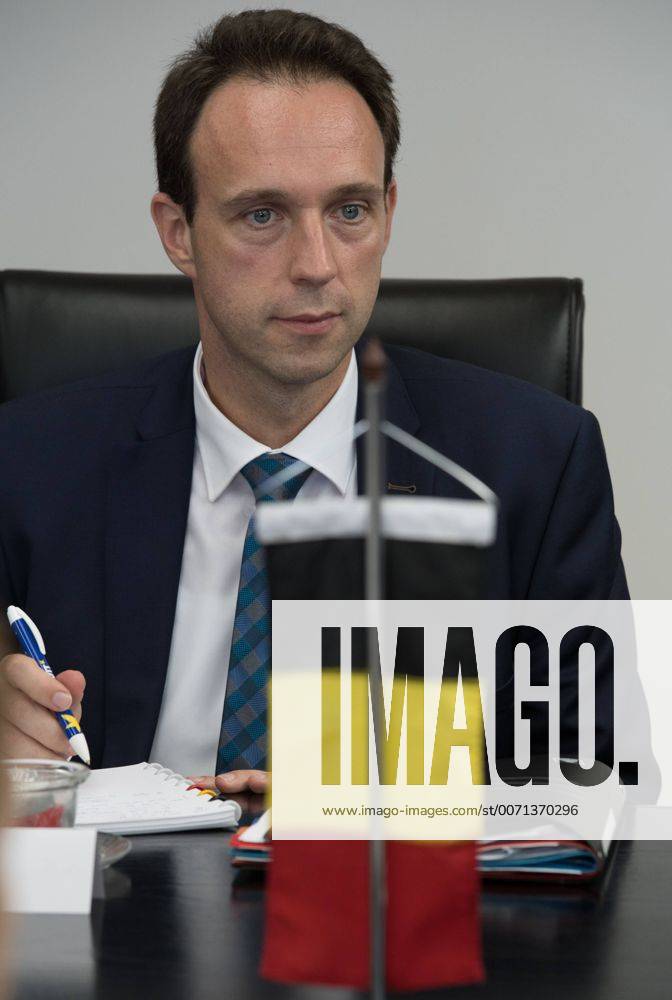 Belgian Ambassador in Cuba, Patrick Van Gheel pictured during the first day of a mission of Foreign