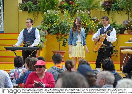ARD - Immer wieder Sonntags. Die Ladiner anläßlich der Generalprobe zur ...