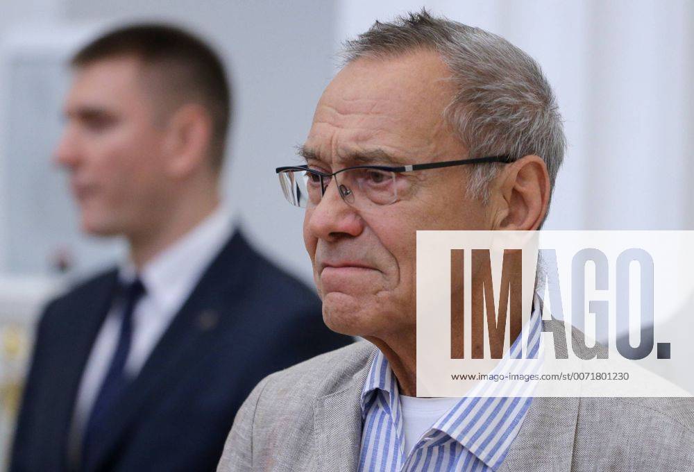MOSCOW, RUSSIA - JUNE 22, 2016: Film director Andrei Konchalovsky ...