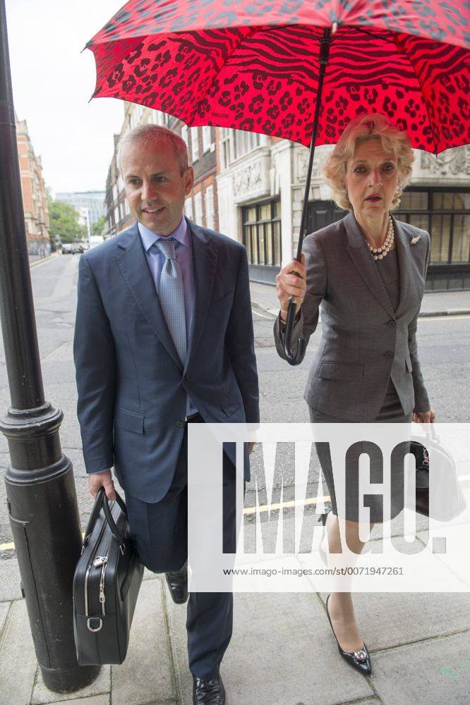. 29 06 2016. London, United Kingdom. Ocado Boss Tim Steiner with Fiona ...