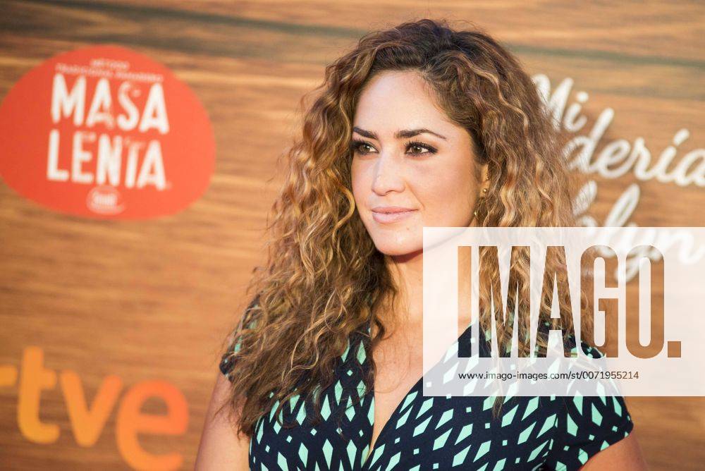 Erika Bleda attends to the premiere of the spanish film Mi Panaderia en ...