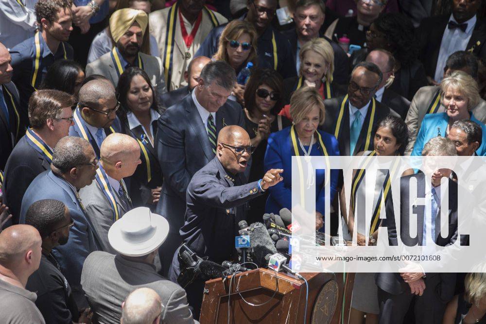 July 8, 2016 - Dallas, Texas, U.S. - Dallas Police Chief DAVID BROWN ...