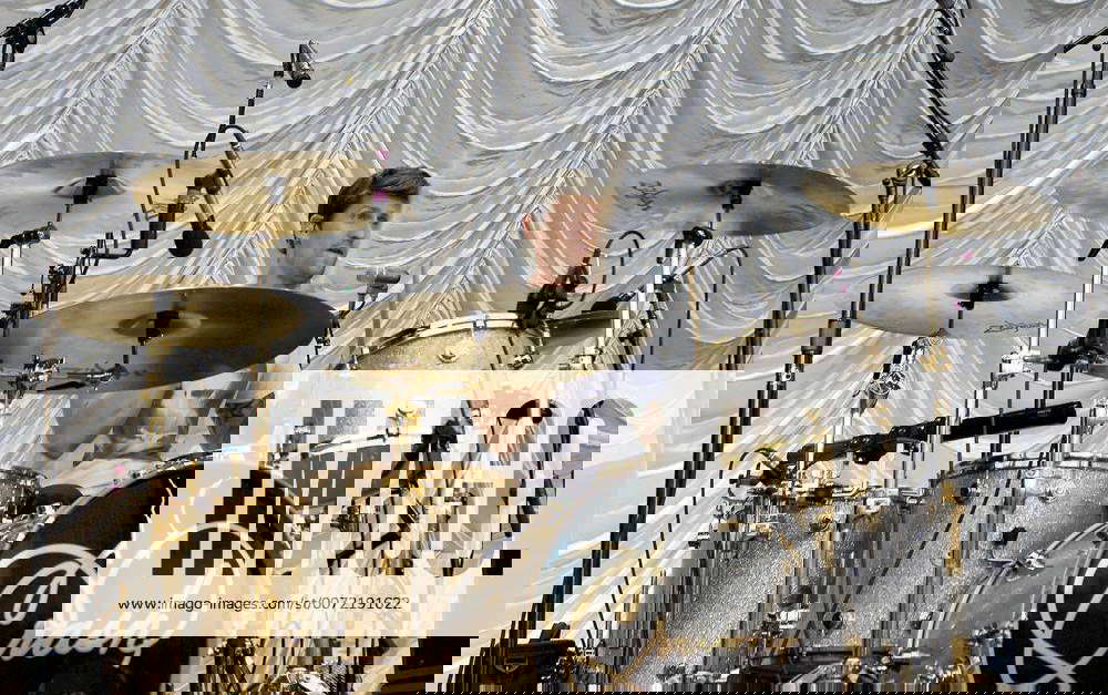 Aug 28, 2010 - Englewood, Colorado, USA - Drummer ADAM CARSON of AFI ...