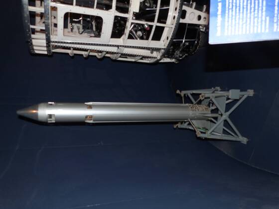 Black Knight Re-entry 1957. The initial Black Knight vehicles were ...