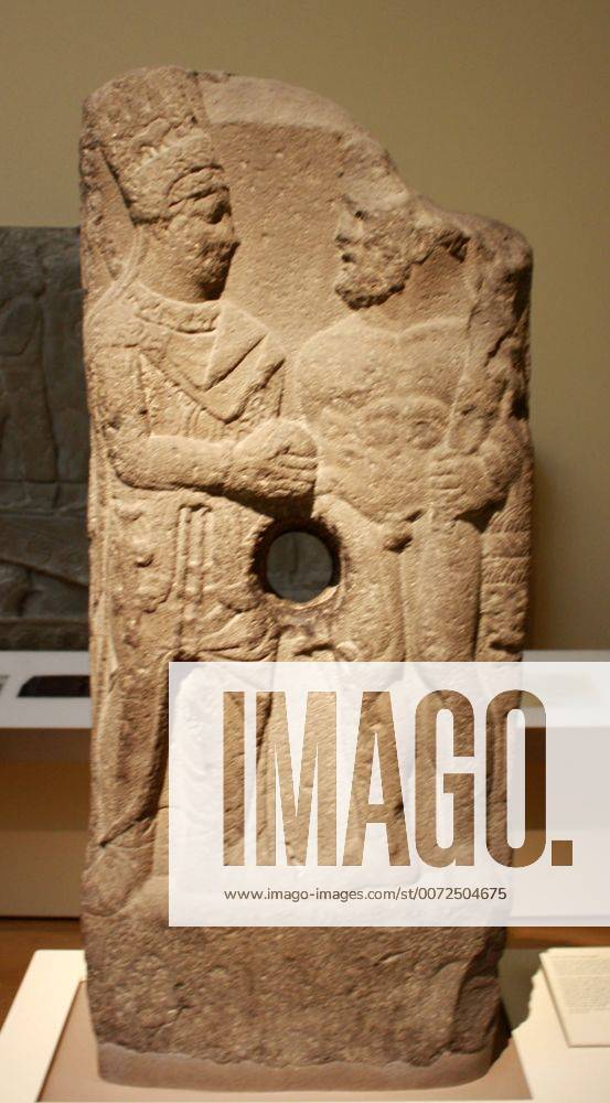 Basalt stele from commagene. This shows the commagenian king Antiochus ...