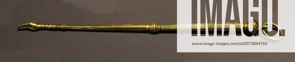18th century Silver Yad pointer or hand, used by people reading the ...