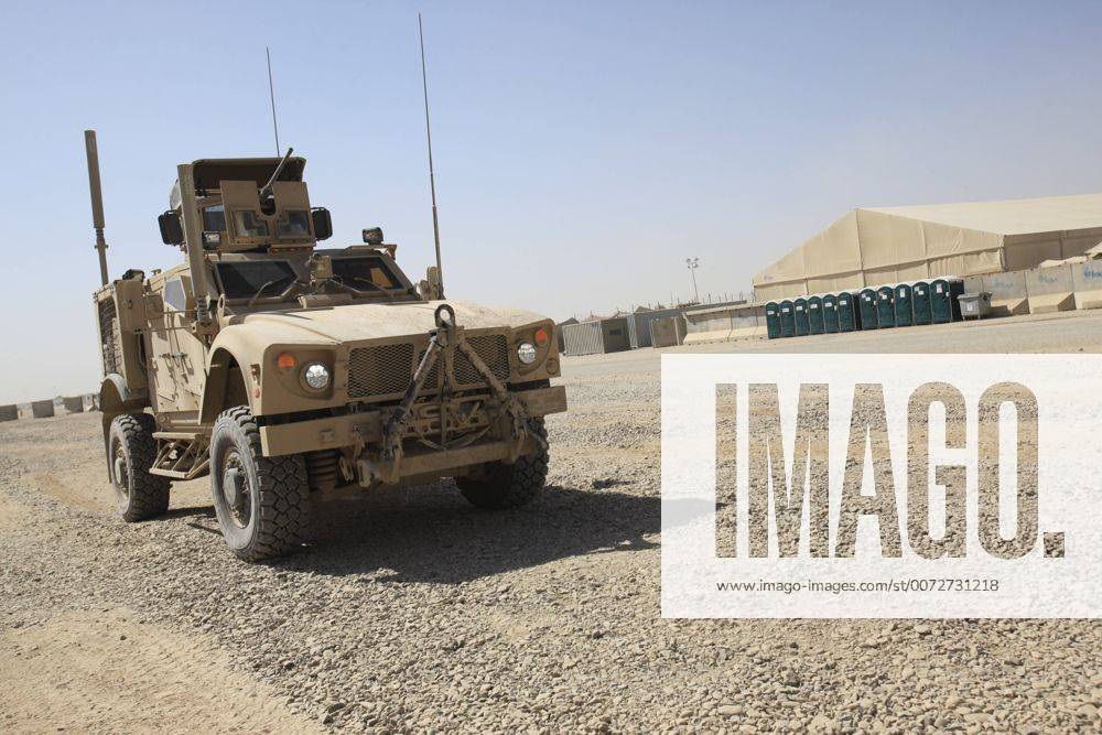 October 12, 2010 - A U.S. Marine Corps Oshkosh M-ATV (Mine Resistant Ambush Protected all-terrain