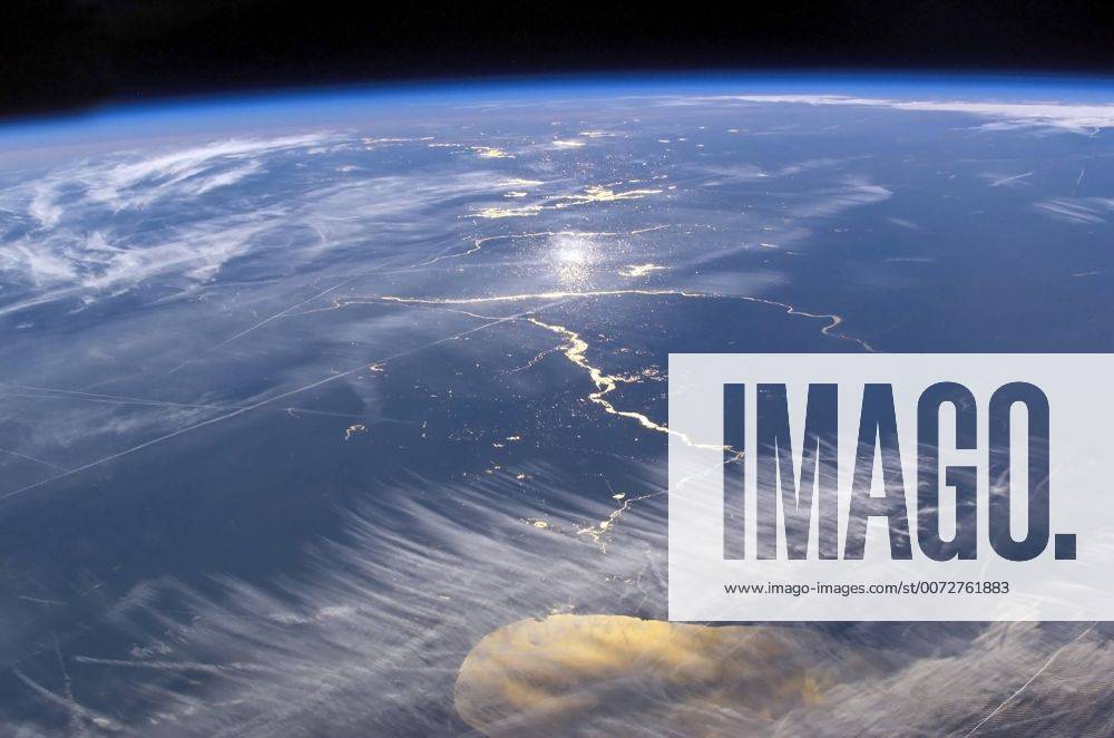 View from space featuring the Lake Michigan