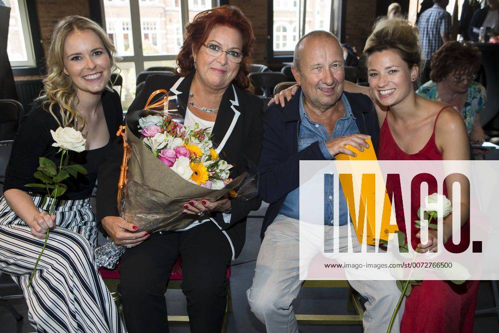 Actress Helle Vanderheyden, actress Katrien Devos, actor Mark ...