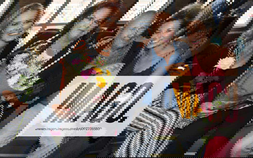 Actress Helle Vanderheyden, actress Katrien Devos, actor Mark ...