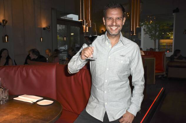 Florian Stadler beim Mplus Sommerempfang 2016 im Restaurant La Boheme ...