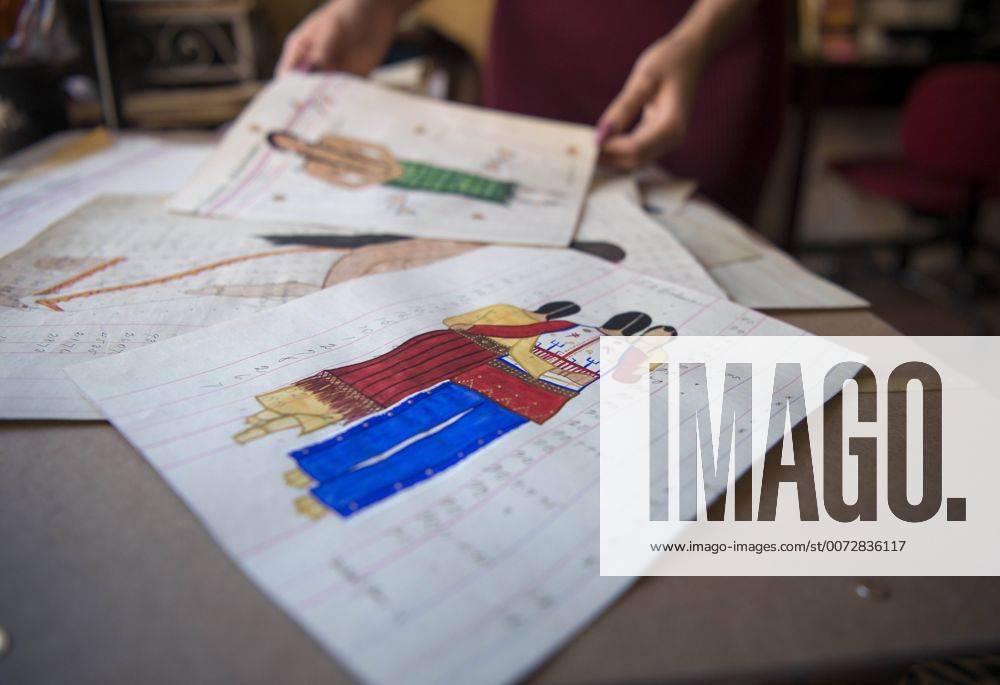 U.S. - Wakeah Jhane is an up and coming artist who does ledger art and ...