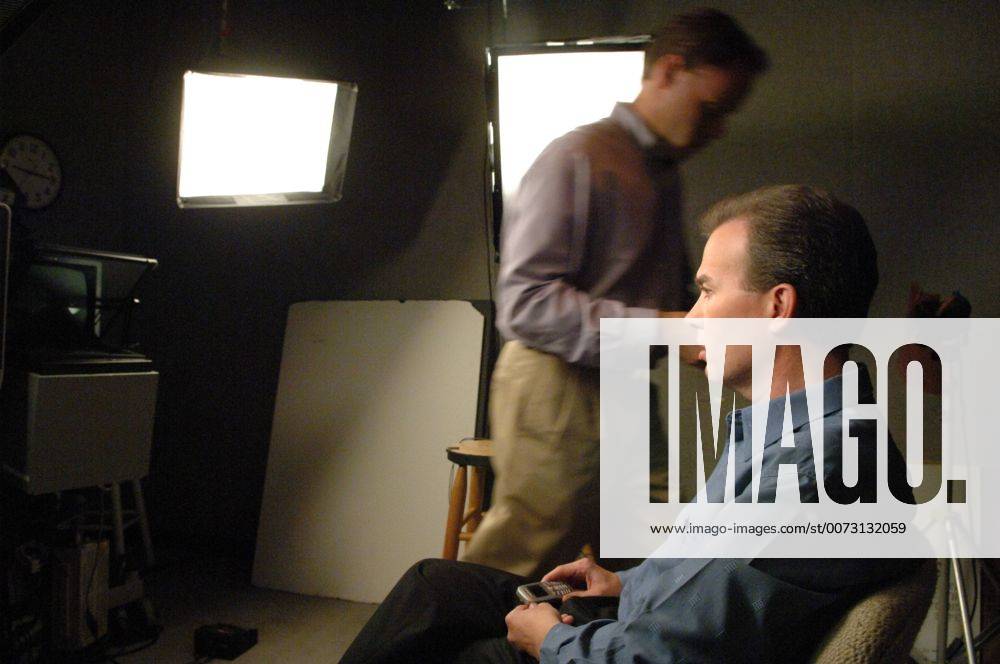 August 17, 2007 - Atlanta, GA - John Mark Karr is prepped by makeup ...