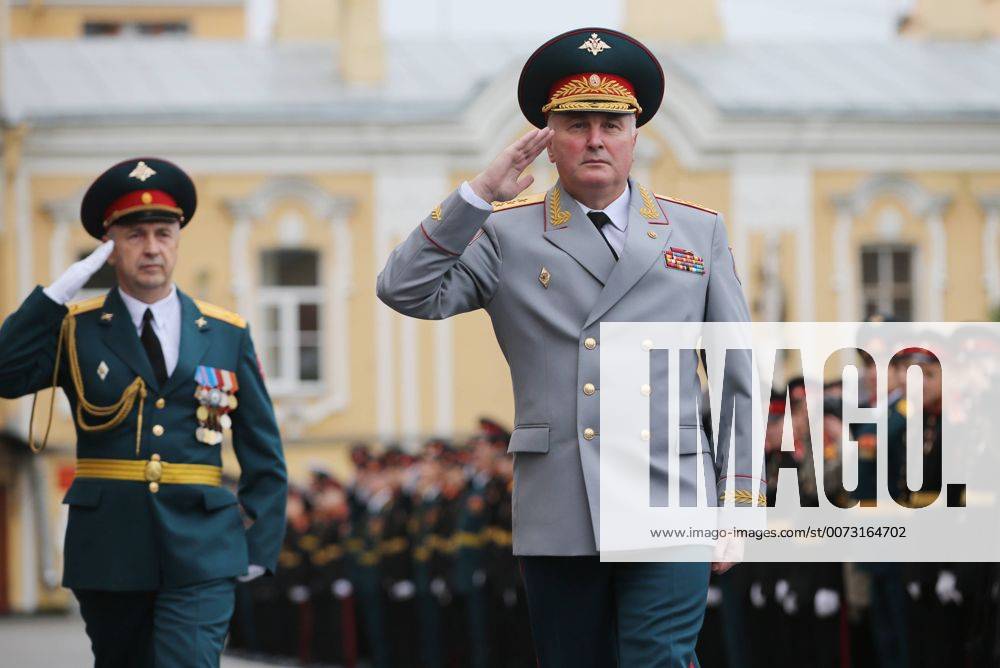 ST PETERSBURG, RUSSIA - SEPTEMBER 1, 2016: Commander of the Russian ...