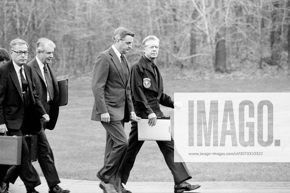 Photograph of President Jimmy Carter, Vice President Walter Mondale ...