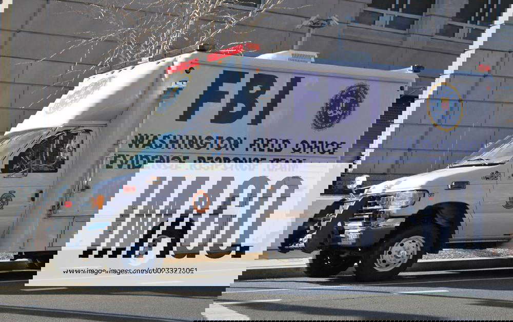 FBI mobile evidence response team vehicle WHA !ACHTUNG AUFNAHMEDATUM ...