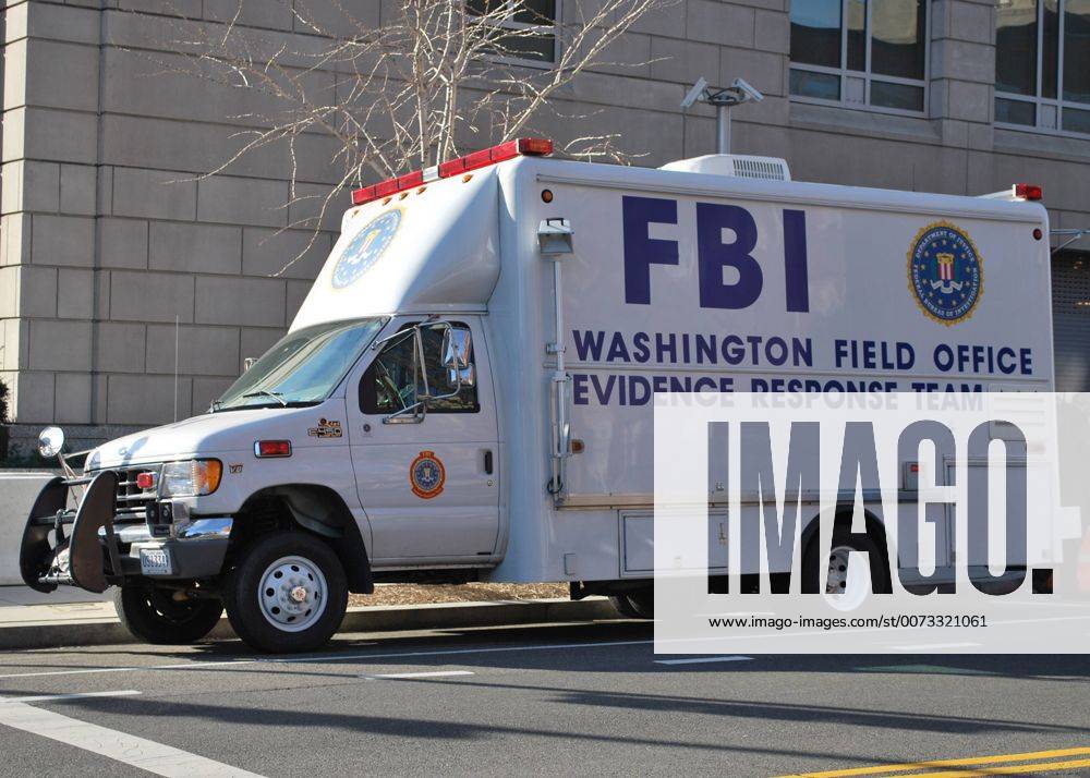 FBI mobile evidence response team vehicle WHA !ACHTUNG AUFNAHMEDATUM