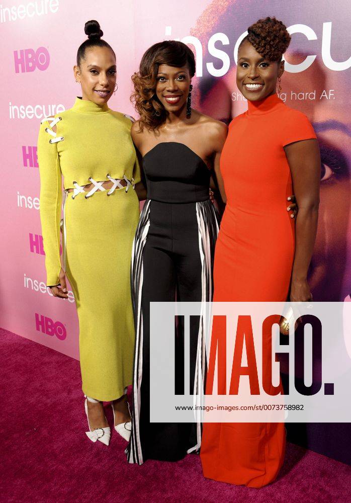 Melina Matsoukas, Yvonne Orji & Issa Rae INSECURE SERIES PREMIERE Los ...