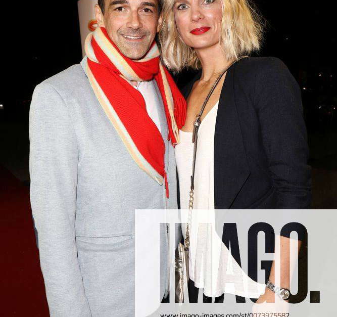 Harry Blank mit Ehefrau Simone, Seriencamp 2016 Eroeffnung in der ...