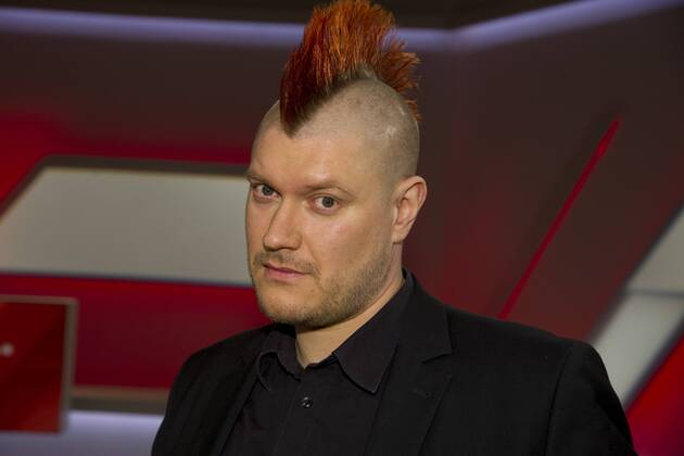 Sascha LOBO, Blogger, Portraet, Porträt, Portrait, angeschnittenes Einzelbild, Einzelmotiv