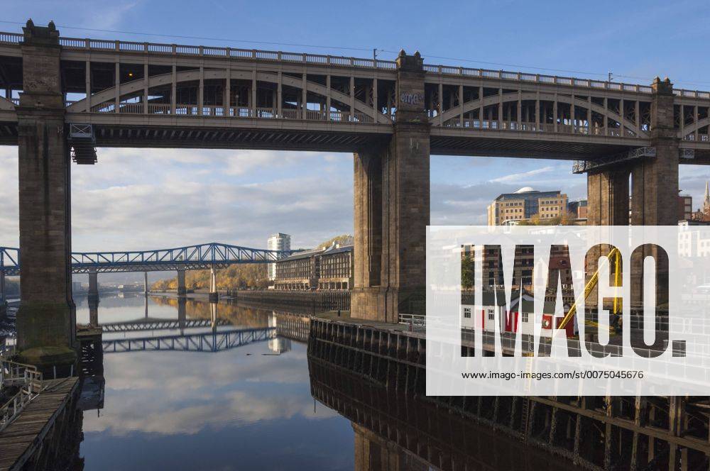 High Level Bridge, designed by Robert Stevenson in 1847, finished in ...