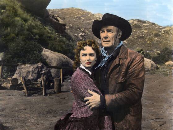 Goldraub in Texas, USA 1952, Regie: Roy Higgins, LEE MARVIN, RANDOLPH SCOTT