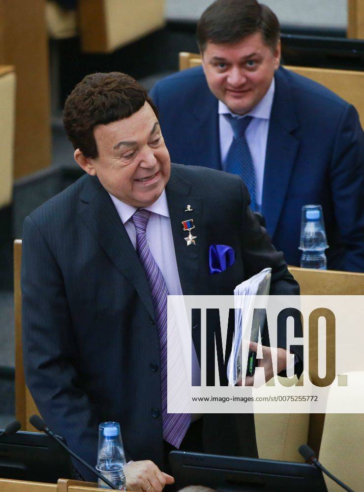 MOSCOW, RUSSIA - DECEMBER 9, 2016: Singer, State Duma member Iosif ...