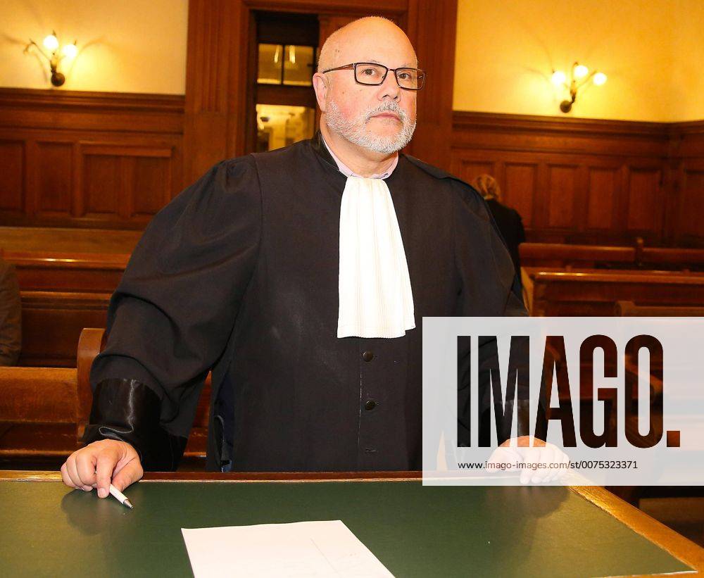 Curator Lawyer Anicet Baum pictured during the trial of Stephan ...