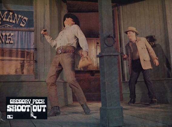 Shoot Out, aka: Abrechnung in Gun Hill, USA 1971, Regie: Henry Hathaway, Darsteller: Gregory