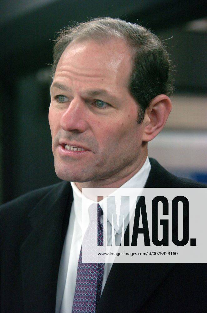Jan 19, 2007; Manhattan, NY, USA; New York State Governor ELIOT SPITZER ...
