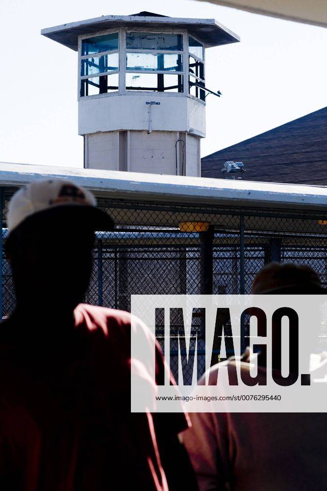 Sep 19, 2006; Angola, LA, USA; Inmates wait to be called into the ...
