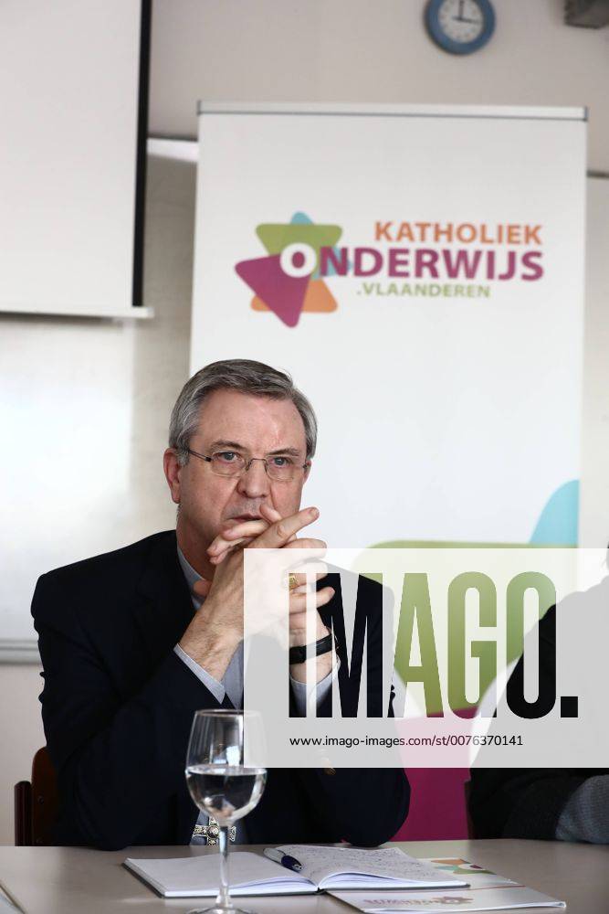 Bishop of Antwerp Johan Bonny pictured during a press conference of ...