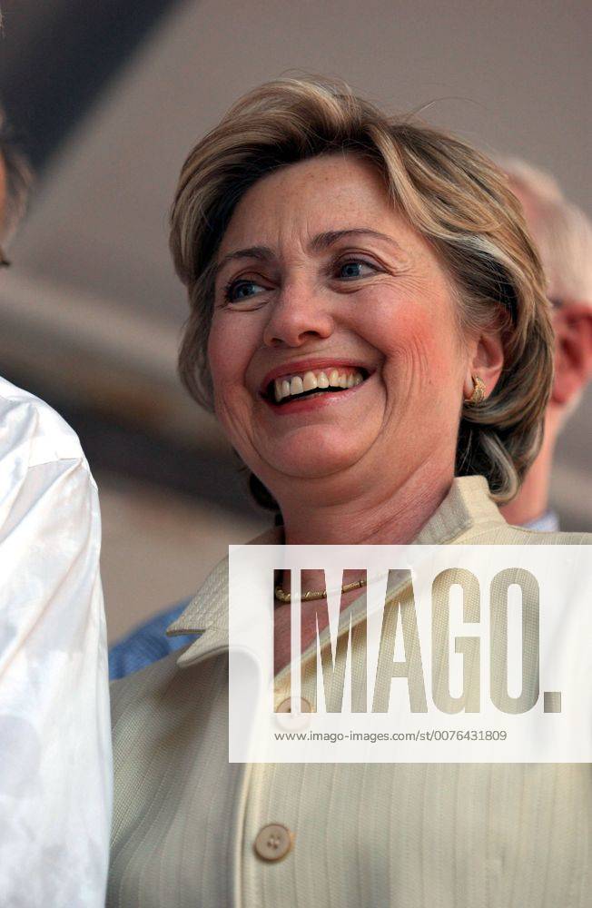 July 17, 2006, New York City .Hillary Rodham Clinton attends a rally in ...