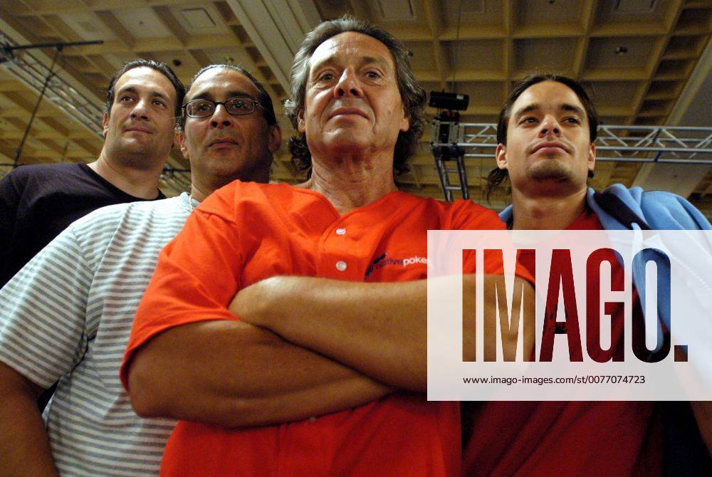Jul. 09, 2005 - Las Vegas, Nevada, USA - Tom Manzi, of Las Vegas, Rick Manzi, Al Krux and Adam
