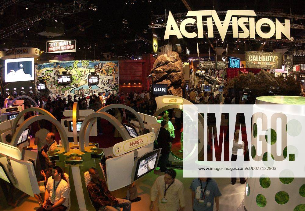 ; Los Angeles, CA, USA; The ACTIVISON booth at E3 2005 at the Los ...