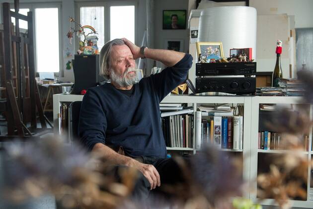 Uwe Pfeifer - Fotoshooting in Halle Uwe Pfeifer - der Hallesche Maler ...