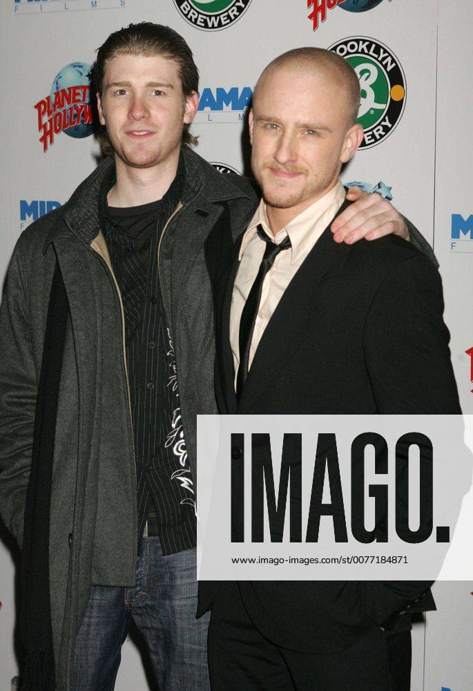 Mar 08, 2005; New York, NY, USA; Actor BEN FOSTER & his brother JOHN ...