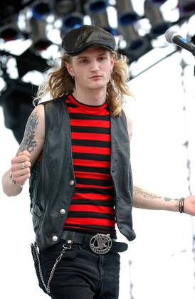 ; West Palm Beach, FL, USA; Singer of the band Silvertide WALT LAFTY ...